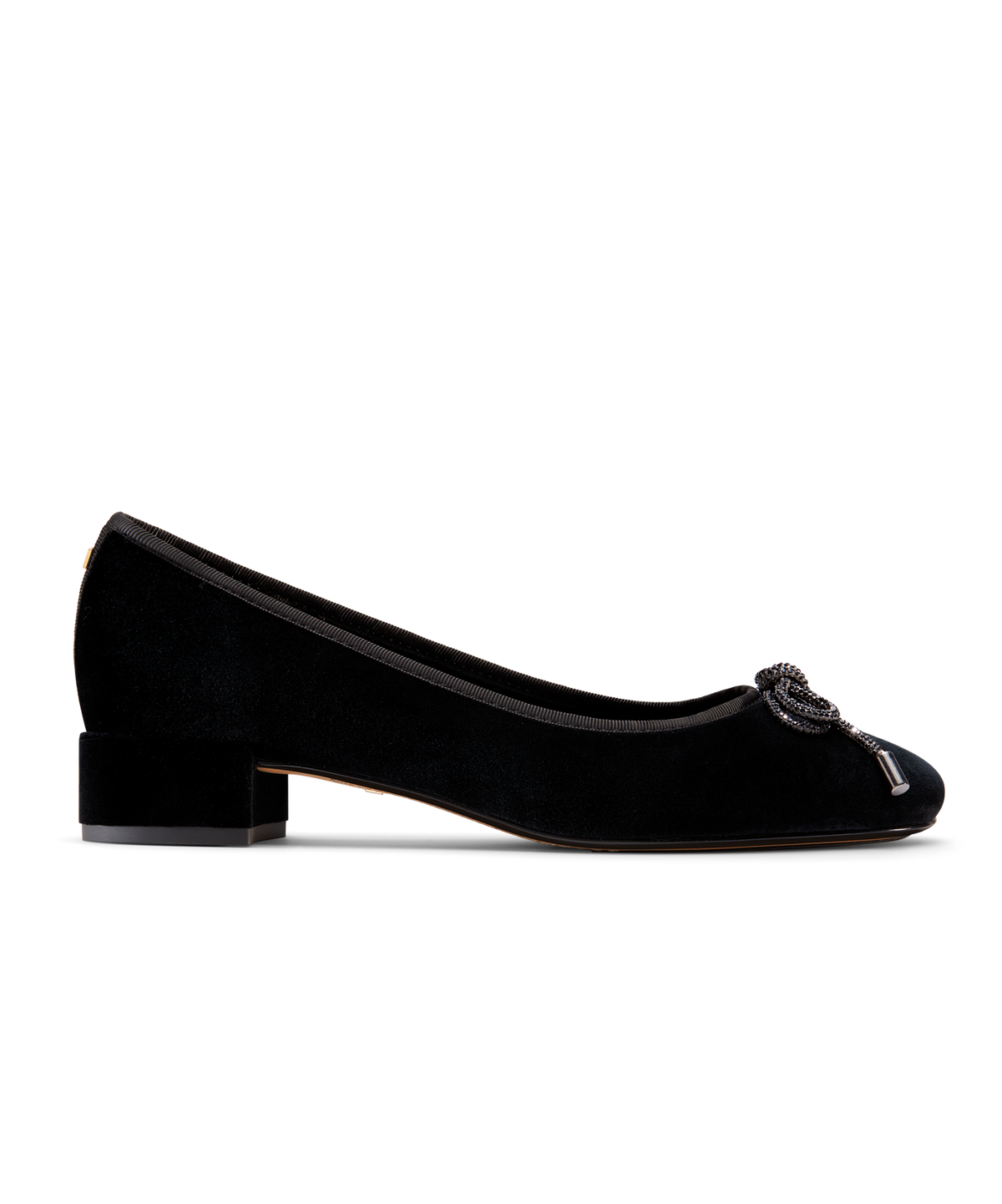 The Hummingbird 30 | Black Velvet Bow | Women's Heels | Birdies