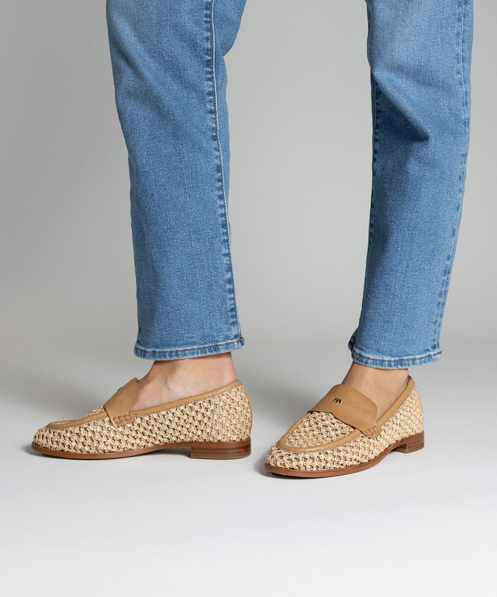 The Starling 20 | Tan Openweave | Women's Loafers | Birdies