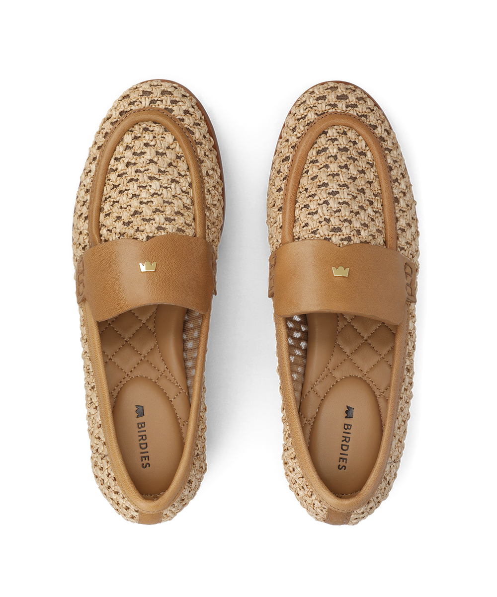 The Starling 20 | Tan Openweave | Women's Loafers | Birdies